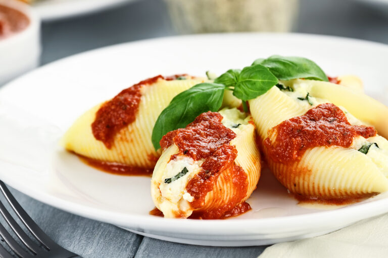 Healthy Stuffed Shells | Share the Pasta