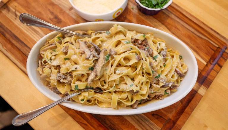 Tagliatelle with Wild Mushrooms | Share the Pasta